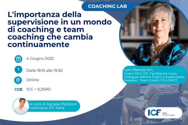 L'importanza della supervisione in un mondo di coaching e team coaching ...